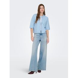 Only Cardigan "Simoni" in Hellblau - 40% | Gr&ouml;&szlig;e L | Damen-pullover-cardigans