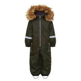 HULABALU Schneeanzug "Victory" in Khaki - 64% | Gr&ouml;&szlig;e 92 | Kinderhosen