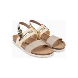 BACKSUN Sandalen "Rafette" in Beige - 62% | Gr&ouml;&szlig;e 37 | Damen-sandalen