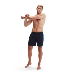 Speedo Badeshorts "Eco H-Boom" in Dunkelblau/ Hellblau - 26% | Gr&ouml;&szlig;e XL | Herren-bademode-sport
