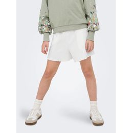 KIDS Only Shorts "Nella" in Wei&szlig; - 36% | Gr&ouml;&szlig;e 140 | Kinderhosen