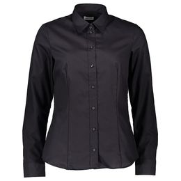 Seidensticker Hemd in Schwarz - 66% | Gr&ouml;&szlig;e 46 | Damen-blusen