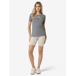 super.natural Trainingsshirt "Hot Dog" in Grau - 61% | Gr&ouml;&szlig;e S | Damen-outdoor-tops-shirts