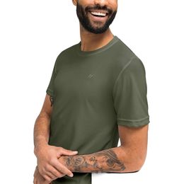Maier Sports Funktionsshirt "Walter" in Khaki - 45% | Gr&ouml;&szlig;e M | Herren-sportshirts