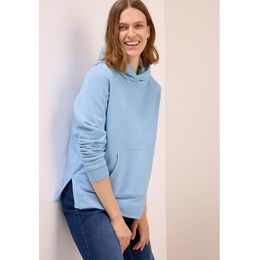 Cecil Hoodie in Hellblau - 60% | Gr&ouml;&szlig;e S | Damen-sweatshirts-jacken