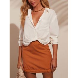 Milan Kiss Hemd in Creme - 69% | Gr&ouml;&szlig;e L | Damen-blusen