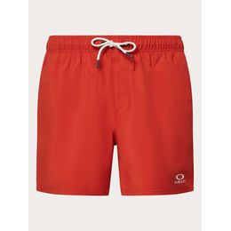 Oakley Badeshorts "Clear Lake 16 Volley" in Rot - 53% | Gr&ouml;&szlig;e S | Herren-bademode-sport
