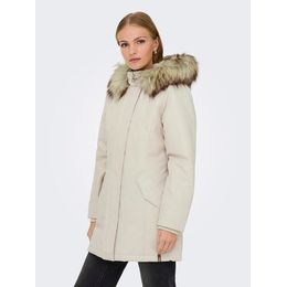 Only Parka in Creme - 60% | Gr&ouml;&szlig;e S | Damenjacken