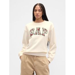 GAP Sweatshirt in Creme - 60% | Gr&ouml;&szlig;e M | Damen-sweatshirts-jacken