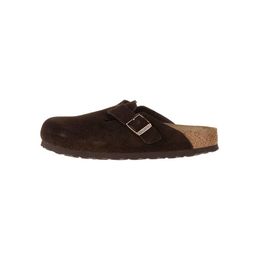 Birkenstock Leder-Clogs in Braun - 34% | Gr&ouml;&szlig;e 37 | Damen-pantoletten