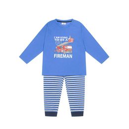 SALT & PEPPER Salt and Pepper Pyjama in Blau - 45% | Gr&ouml;&szlig;e 104/110 | Kinder-waesche