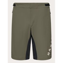 Oakley Fahrradshorts "Free Ride" in Khaki - 58% | Gr&ouml;&szlig;e 31 | Herren-outdoorhosen