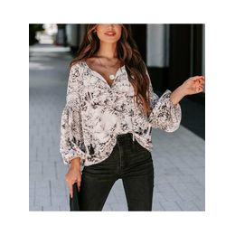 Milan Kiss Bluse in Creme - 54% | Gr&ouml;&szlig;e M | Damen-blusen