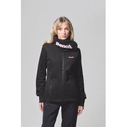 Bench Sweatjacke "Haylo" in Schwarz - 51% | Gr&ouml;&szlig;e 40 | Damen-sweatshirts-jacken