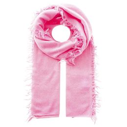 Zwillingsherz Kaschmir-Schal in Rosa - (L)190 x (B)75 cm - 62% | Damen-schals-tuecher