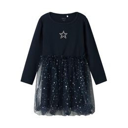 name it Kleid "Arana" in Dunkelblau - 44% | Gr&ouml;&szlig;e 104 | Kinderkleider