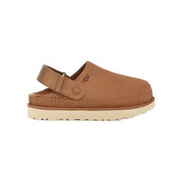 UGG Australia UGG Leder-Hausschuhe "Goldenstar" in Hellbraun - 26% | Gr&ouml;&szlig;e 40 | Damen-pantoletten