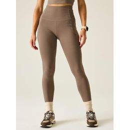 Dare 2b Funktionsleggings "Refresh" in Taupe - 70% | Gr&ouml;&szlig;e 46 | Damen-sporthosen