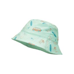 Playshoes Wende-Sonnenhut "Surf-Bus" in Mint - 13% | Gr&ouml;&szlig;e 51 cm | Kindermuetzen