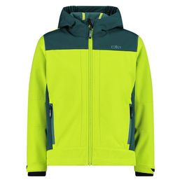 CMP Softshelljacke in Gelb/ Gr&uuml;n - 65% | Gr&ouml;&szlig;e 116 | Kinder-outdoor-jacken