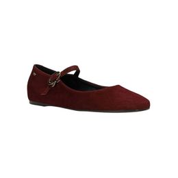 Wojas Leder-Spangenballerinas in Bordeaux - 25% | Gr&ouml;&szlig;e 40 | Damen-ballerinas
