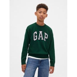 GAP Sweatshirt in Gr&uuml;n - 55% | Gr&ouml;&szlig;e 140/146 | Kinder-sweatshirts-jacken