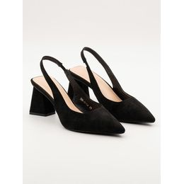 Bellucci Slingpumps in Schwarz - 62% | Gr&ouml;&szlig;e 37 | Pumps