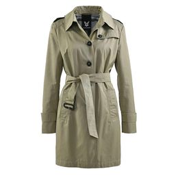Fuchs & Schmitt Fuchs Schmitt Trenchcoat in Hellgr&uuml;n - 69% | Gr&ouml;&szlig;e 44 | Damenjacken
