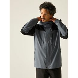 Regatta Funktionsjacke "Freesdale" in Grau - 77% | Gr&ouml;&szlig;e M | Herren-outdoorjacken