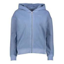Pepe Jeans Sweatjacke in Hellblau - 52% | Gr&ouml;&szlig;e S | Damen-sweatshirts-jacken