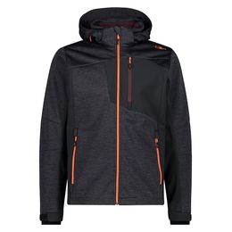 CMP Softshelljacke in Anthrazit - 58% | Gr&ouml;&szlig;e 56 | Herren-outdoorjacken