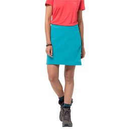 Jack Wolfskin Shorts "Hilltop Trail Skort W" in T&uuml;rkis - 44% | Gr&ouml;&szlig;e 42 | Damen-sporthosen