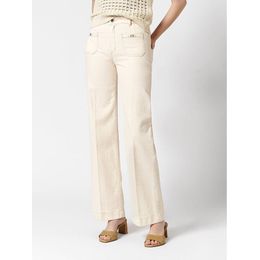 Rosner Jeans - Wide Leg fit - in Beige - 77% | Gr&ouml;&szlig;e W40/L34 | Damenjeans