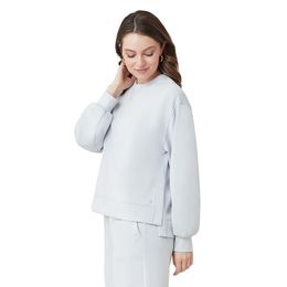 Scotch & Soda Scotch & Soda Sweasthirt in Hellgrau - 64% | Gr&ouml;&szlig;e L | Damen-sweatshirts-jacken