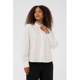 Kaffe Hemd in Wei&szlig; - 63% | Gr&ouml;&szlig;e 42 | Damen-blusen