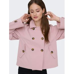 Only &Uuml;bergangsjacke in Rosa - 49% | Gr&ouml;&szlig;e L | Damenjacken
