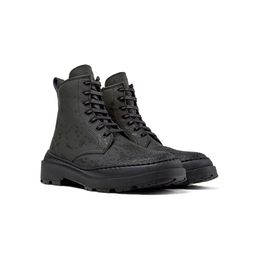 Camper Leder-Boots in Khaki/ Schwarz - 62% | Gr&ouml;&szlig;e 40 | Damen-stiefel