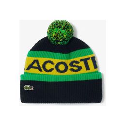 Lacoste M&uuml;tze in Gr&uuml;n/ Gelb/ Schwarz - 41% | Damen-muetzen-caps