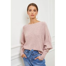 Jos&eacute;fine Pullover "Egale" in Ros&eacute; - 76% | Gr&ouml;&szlig;e L | Damen-pullover-cardigans