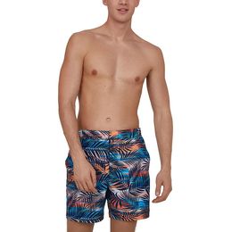 Speedo Badeshorts "Vintage Paradise" in Blau/ Bunt - 28% | Gr&ouml;&szlig;e XL | Herren-bademode-sport