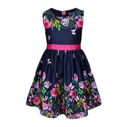 happy girls by Eisend Kleid in Dunkelblau - 56% | Gr&ouml;&szlig;e 98 | Kinderkleider