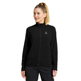 Hagl&ouml;fs Hagl&ouml;fs Fleecejacke "Buteo" in Schwarz - 43% | Gr&ouml;&szlig;e M | Damenjacken