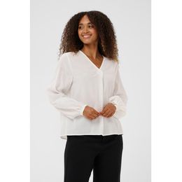Kaffe Bluse in Wei&szlig; - 62% | Gr&ouml;&szlig;e 38 | Damen-blusen