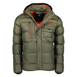Geographical Norway Steppjacke "Citernier" in Khaki - 76% | Gr&ouml;&szlig;e 128 | Kinderjacken
