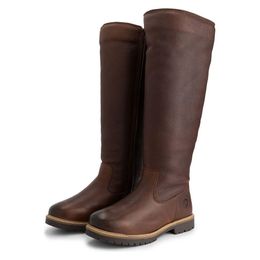 TRAVELIN' Leder-Stiefel "Dyreborg" in Braun - 68% | Gr&ouml;&szlig;e 38 | Damen-stiefel