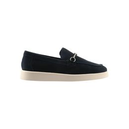 H&ouml;gl H&ouml;gl Leder-Mokassins "Allen" in Dunkelblau - 54% | Gr&ouml;&szlig;e 40 | Damen-schuhe-halbschuhe