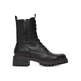 Lasocki Leder-Boots in Schwarz - 33% | Gr&ouml;&szlig;e 39 | Damen-stiefel