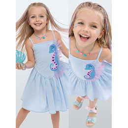 Denokids Kleid in Hellblau - 61% | Gr&ouml;&szlig;e 116 | Kinderkleider