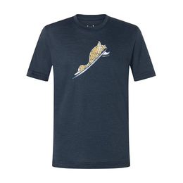 super.natural Trainingsshirt "Duck Dive" in Dunkelblau - 55% | Gr&ouml;&szlig;e 128 | Kinder-oberteile