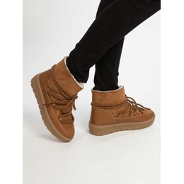 Bellucci Winterboots in Hellbraun - 64% | Gr&ouml;&szlig;e 39 | Damen-stiefel